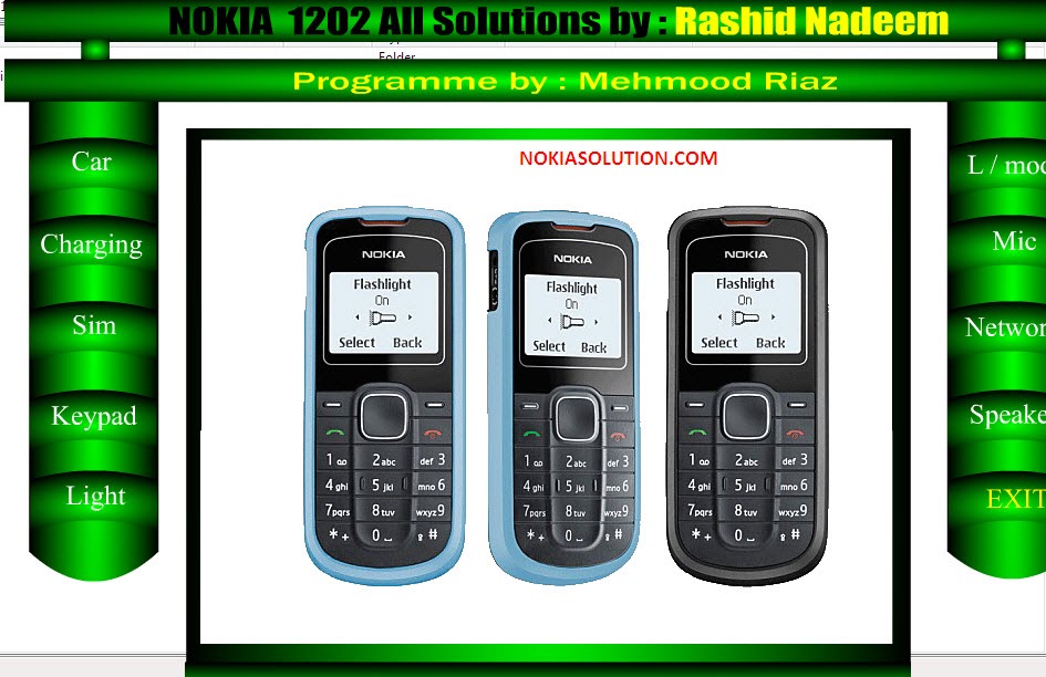 NOKIALINK: NOKIA 1202 HARDWARE SOLUTION