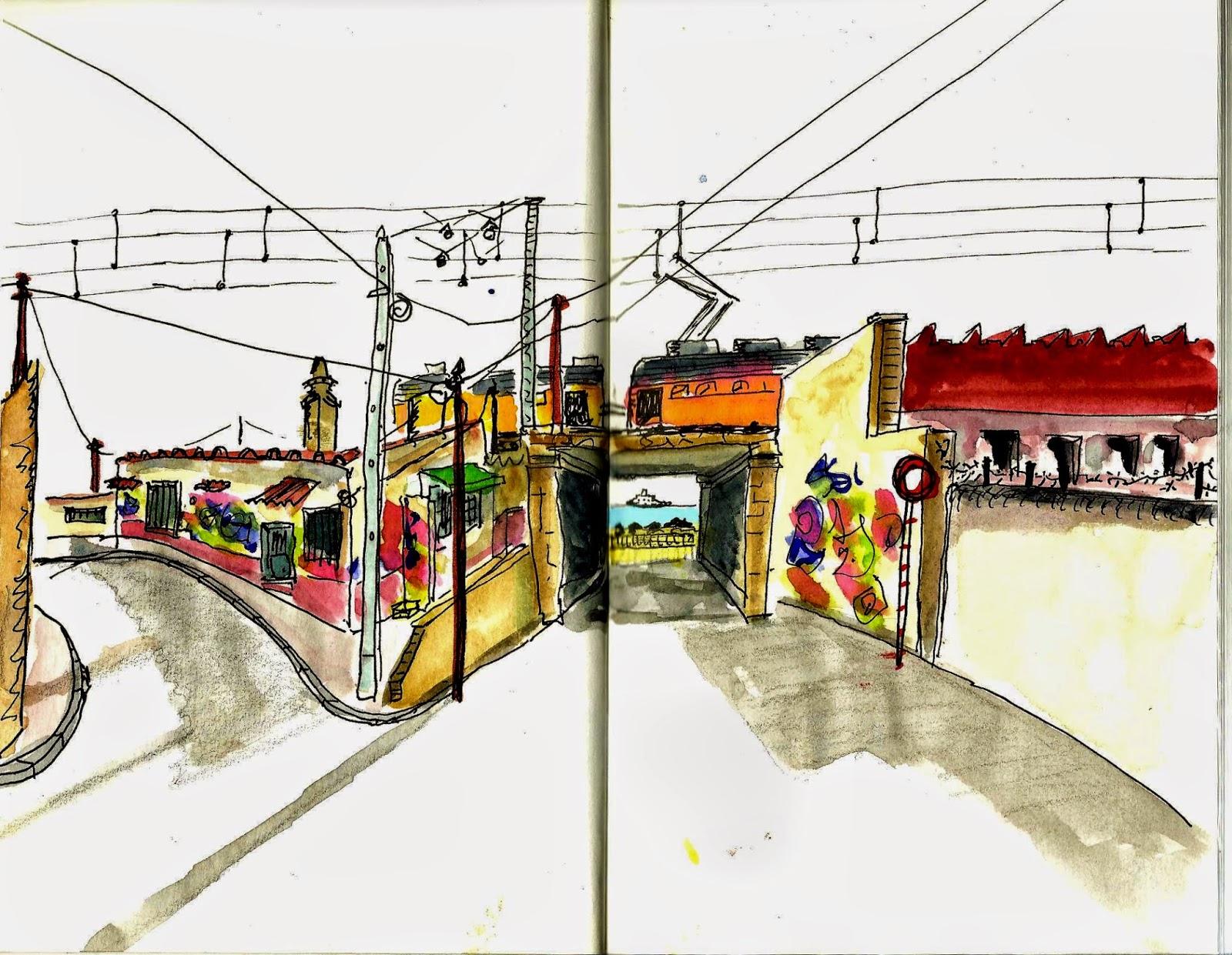 teresa ruivo: Túnel para o Tejo (Cruz Quebrada, na rua da antiga ...