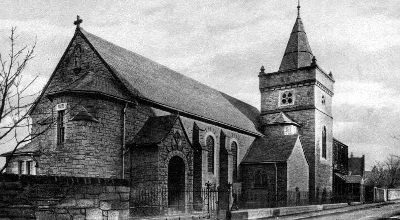 Tour Scotland: Old Photograph St James Roman Catholic Church St Andrews ...