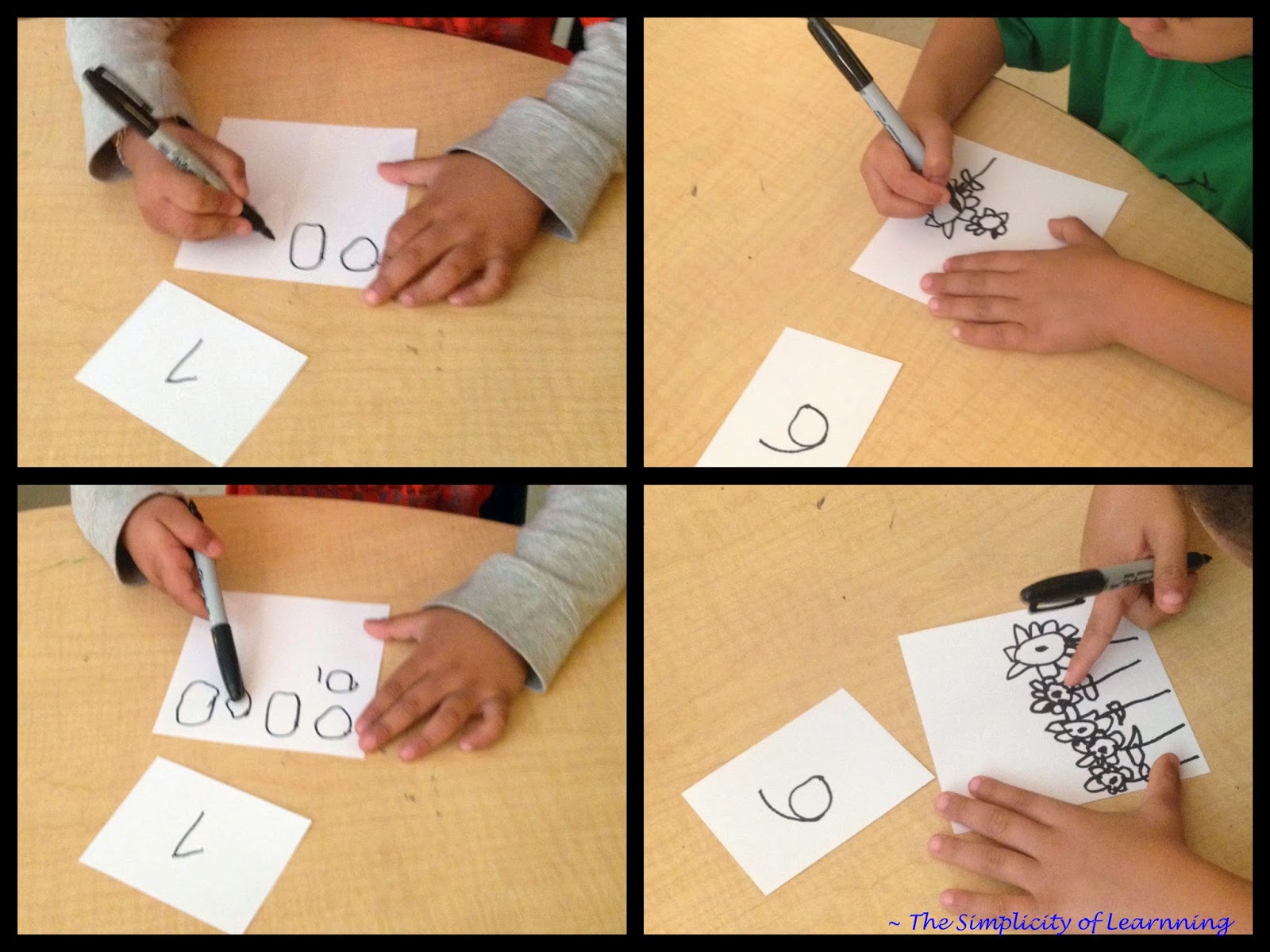 The Simplicity of Learning: Number Cards