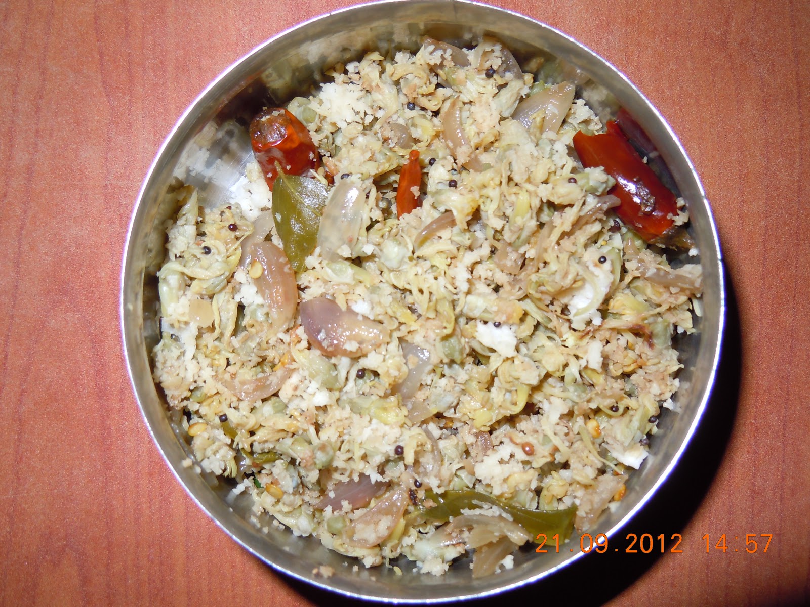 Gat's Samayal: DRUMSTICK FLOWERS STIR FRY (Murungai poo poriyal)