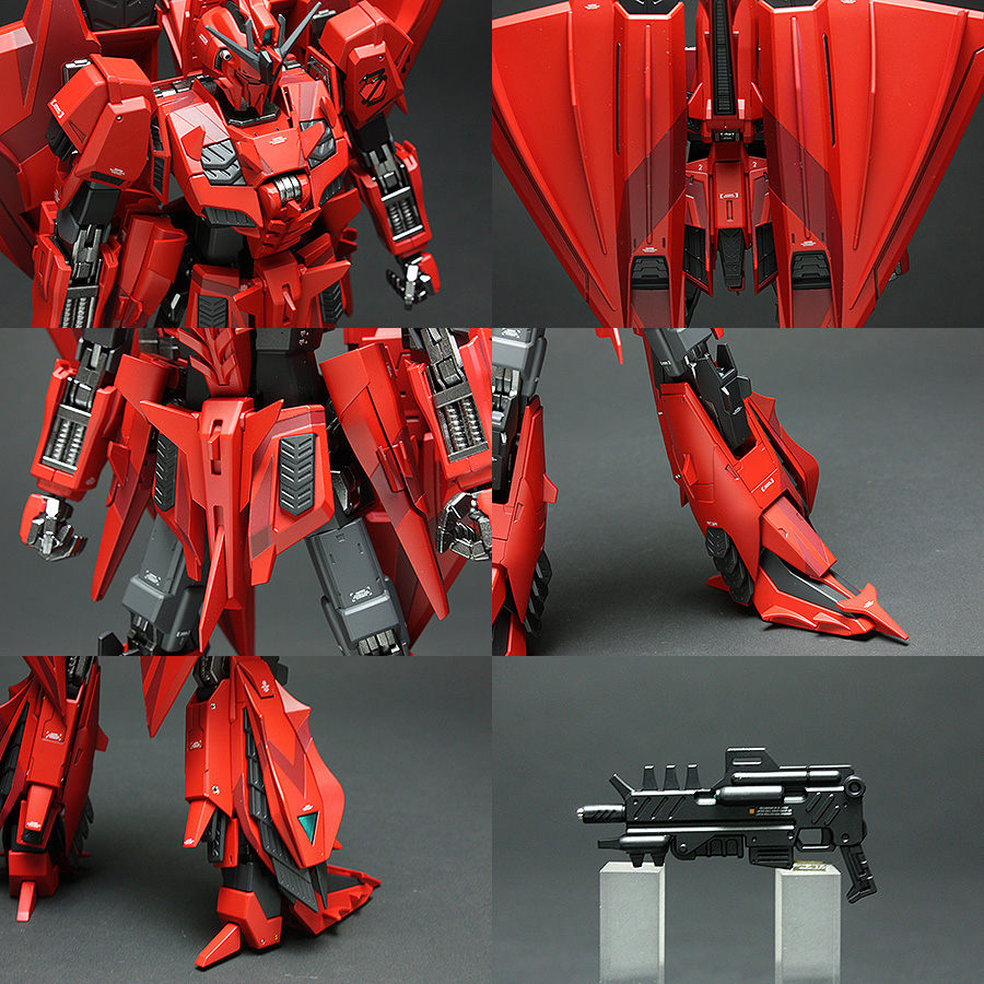 Custom Build: MG 1/100 Zeta Gundam III P2 TYPE Red Snake's Zeta