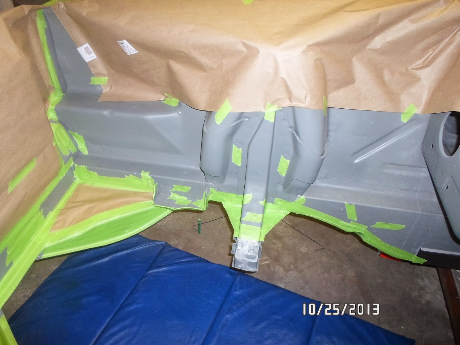 Night Mission Boss 302 Blog: Apron Seam Sealing & Undercoating with U ...