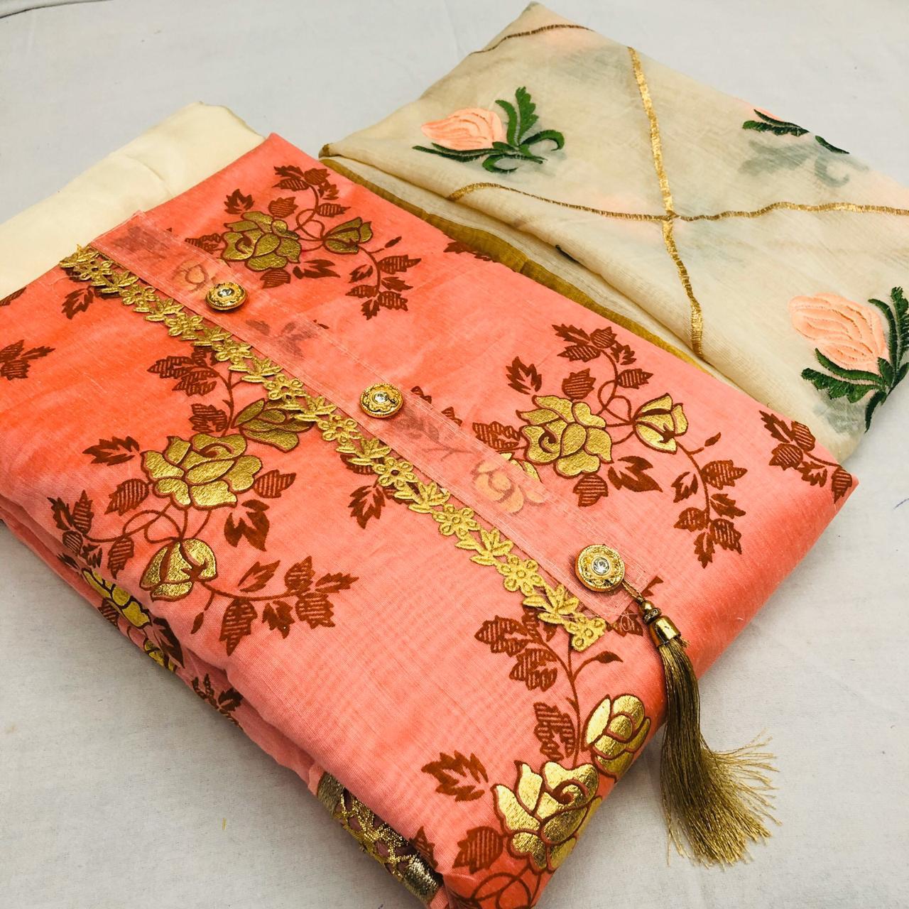 Chanderi suits
