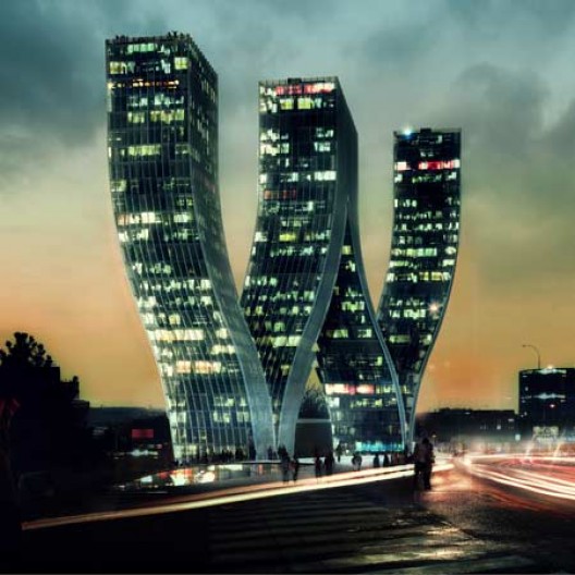 Dancing Tower / Signature Tower, Dubai UAE : Silicon Valley