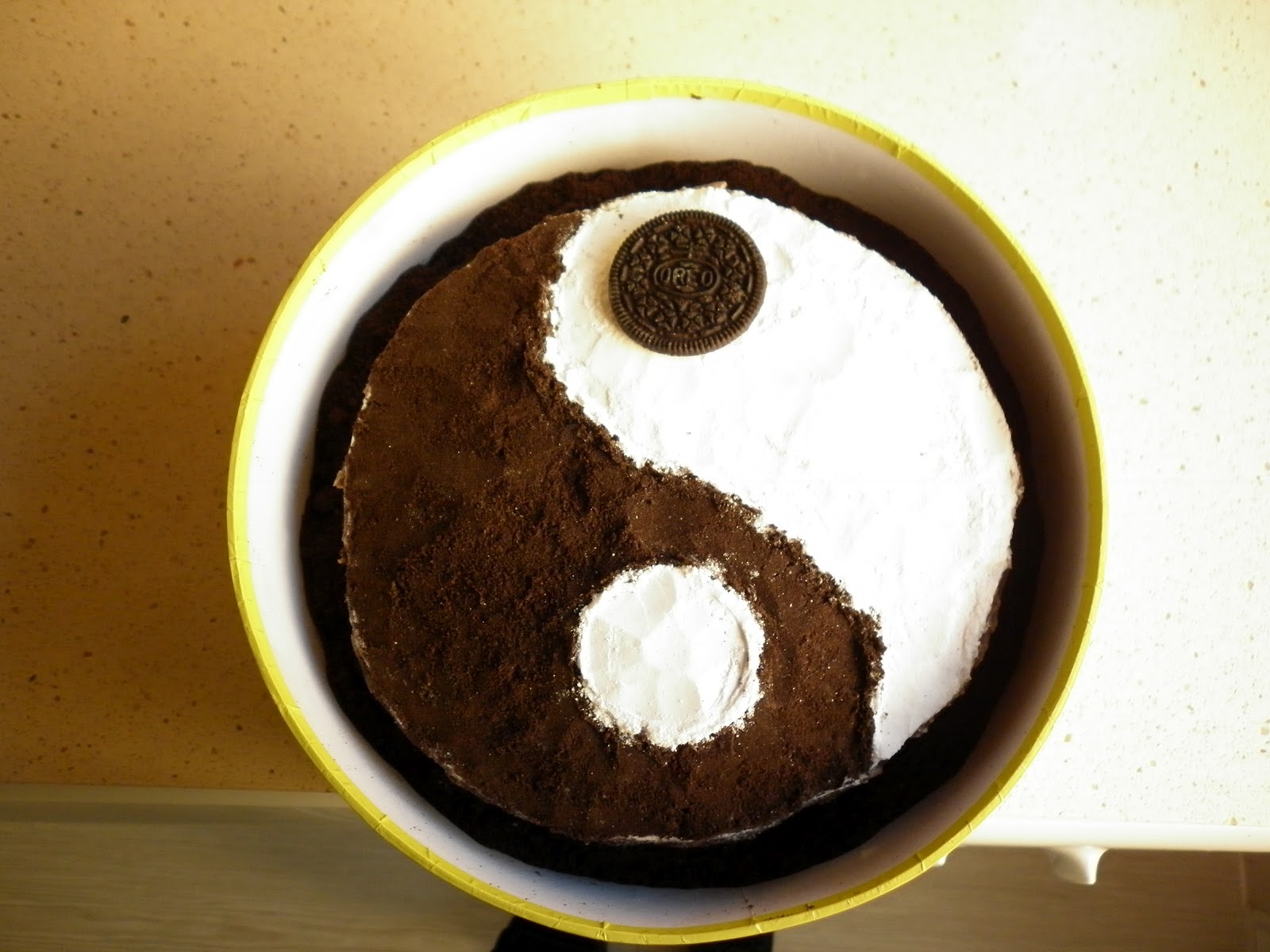 Marina repostera: tarta yin y yang