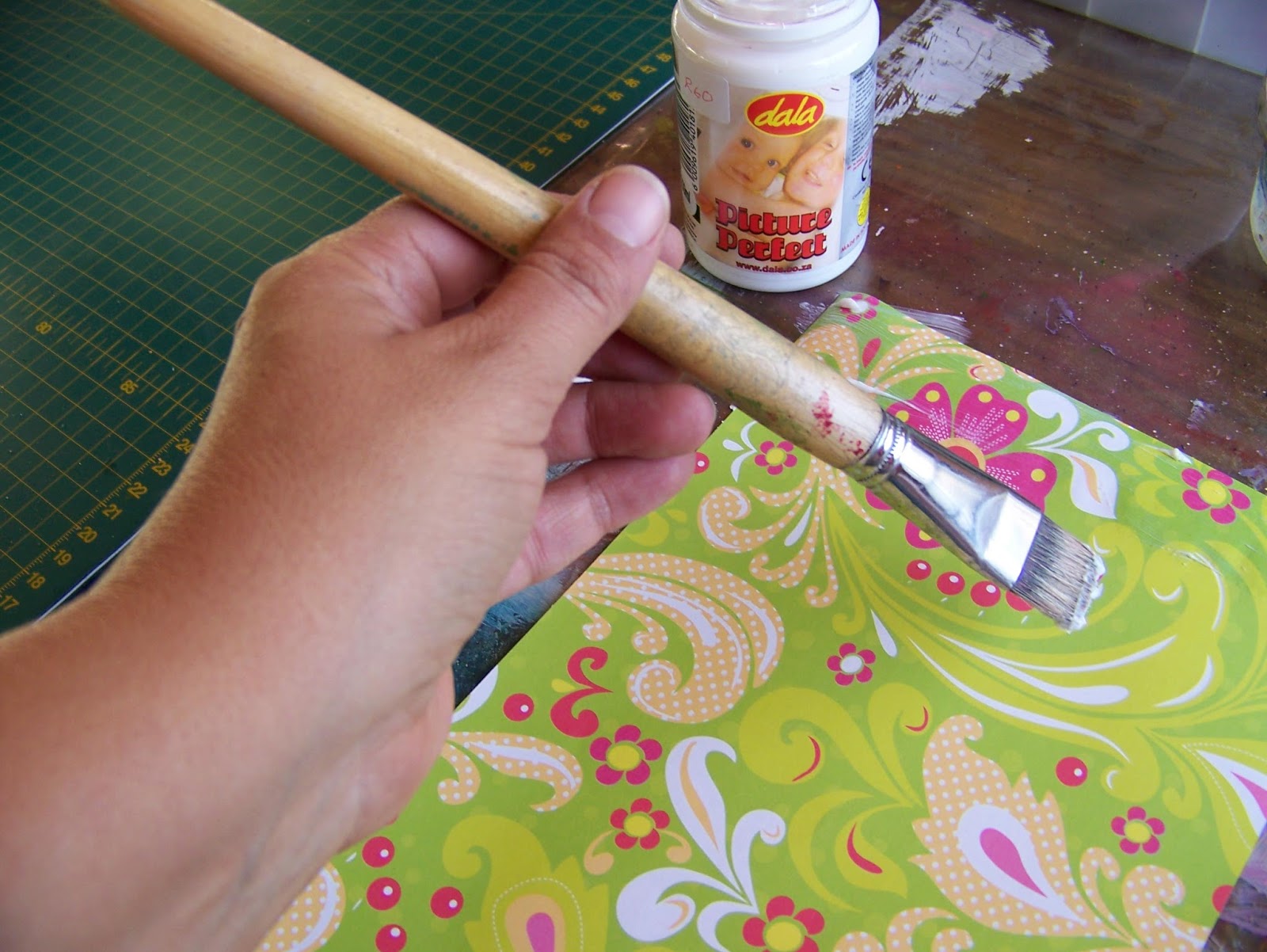 A Pretty Talent Blog: Transferring an image from paper to fabric