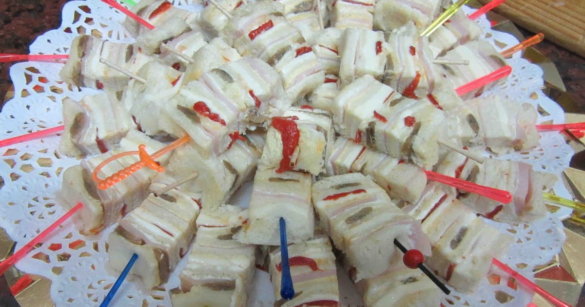 Culinaria y otras cosas: Banderitas de sándwich