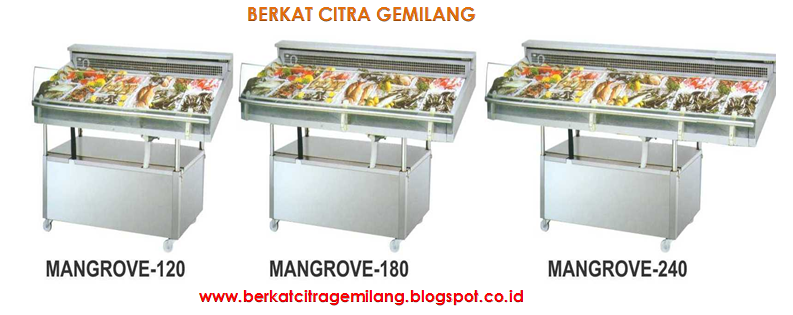 BERKAT CITRA GEMILANG: SEAFOOD COUNTER REFRIGERTION, TEMPAT DISPLAY SEAFOOD