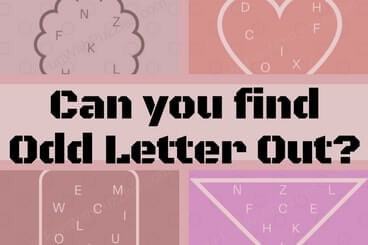 Can You Find Odd Letter Out?