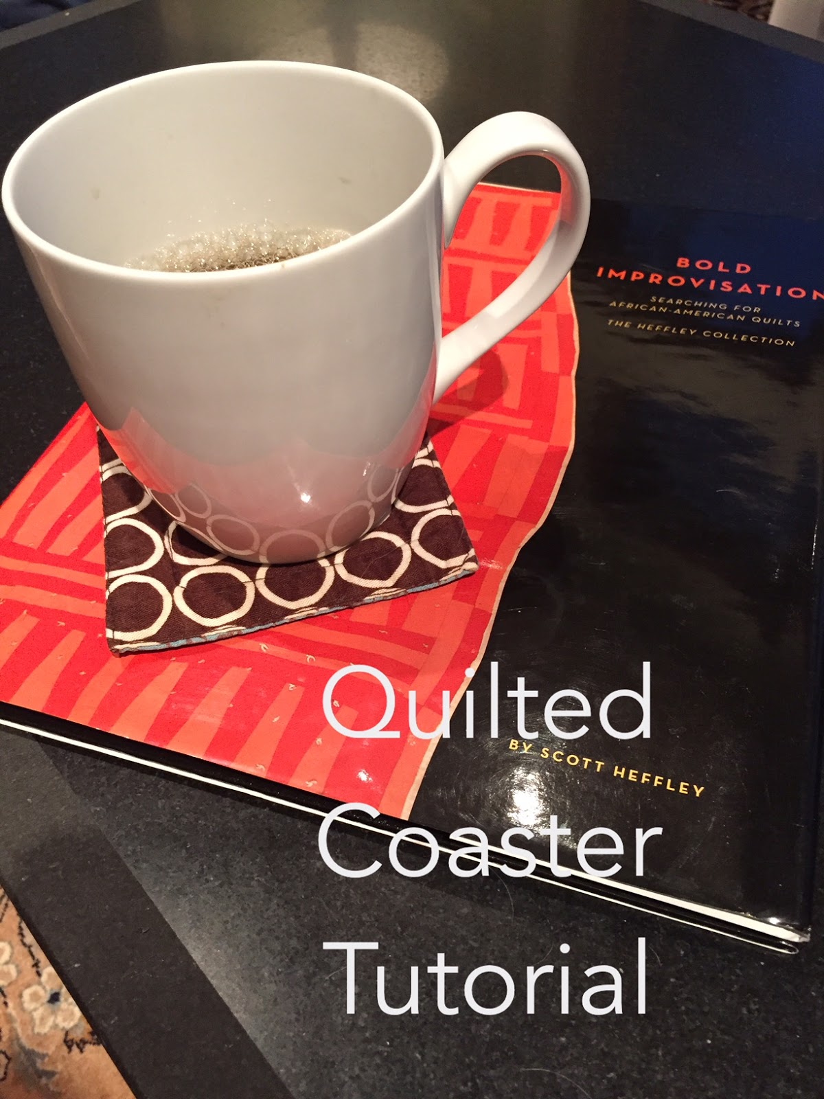 Shiner's view ...: Quilted Coaster Tutorial