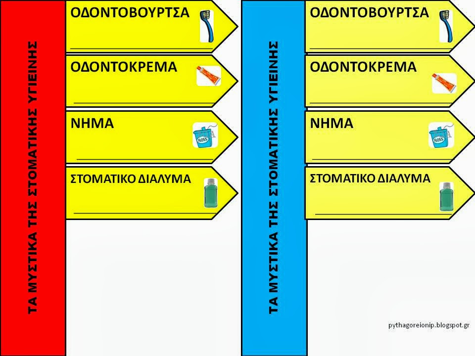 Πυθαγόρειο Νηπιαγωγείο: ΜΥΣΤΙΚΑ ΣΤΟΜΑΤΙΚΗΣ ΥΓΙΕΙΝΗΣ ΣΕ ΟΔΟΝΤΟΒΟΥΡΤΣΑ ...