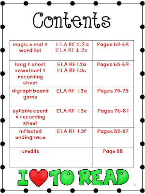 Mrs. Wheeler's First Grade Tidbits: Common Core Reading Foundational Skills