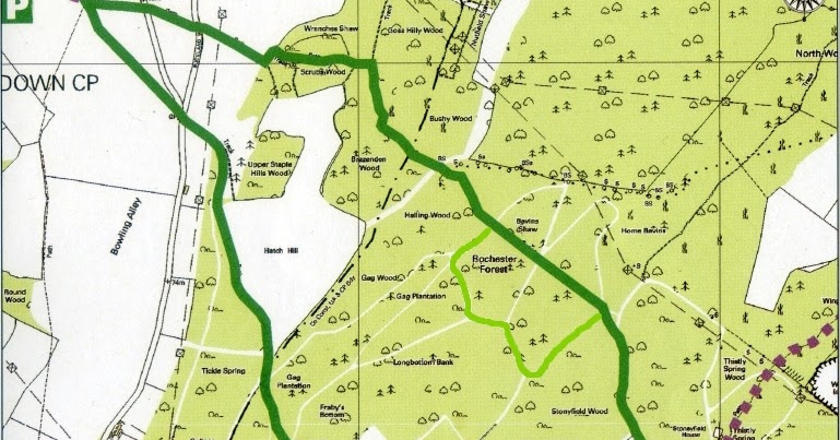 Halling Views...: Walk Maps...