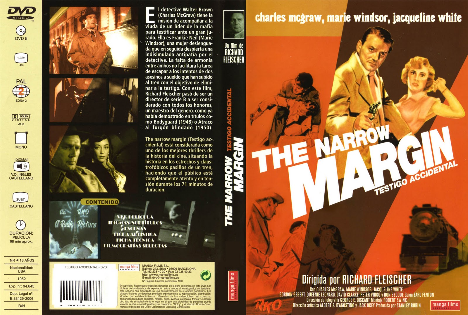 Narrow Margin (The) (1952) dvdrip movies - dlfreeware
