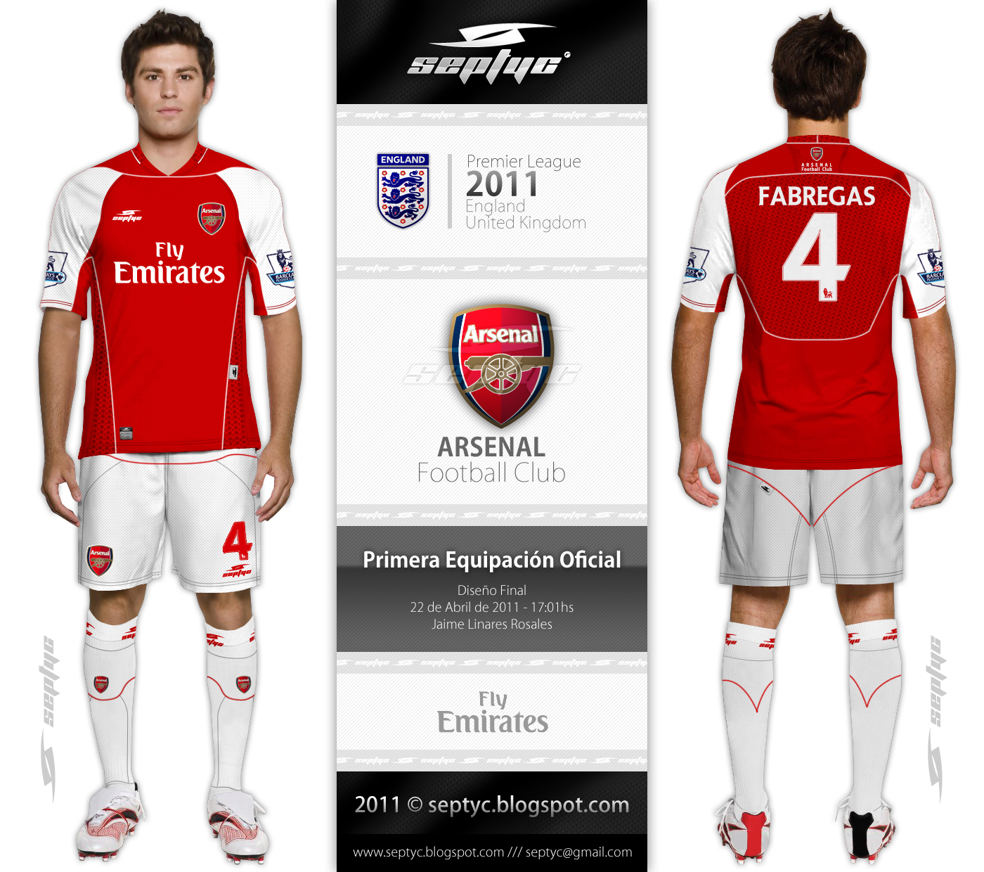 Septyc © | Reflector Edition.: Arsenal F.C. (Inglaterra-Primera ...