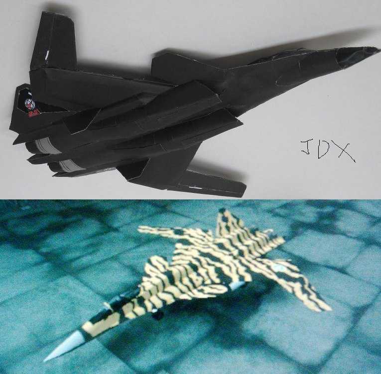 Ace Combat Model - Drawings: X-02 Wyvern