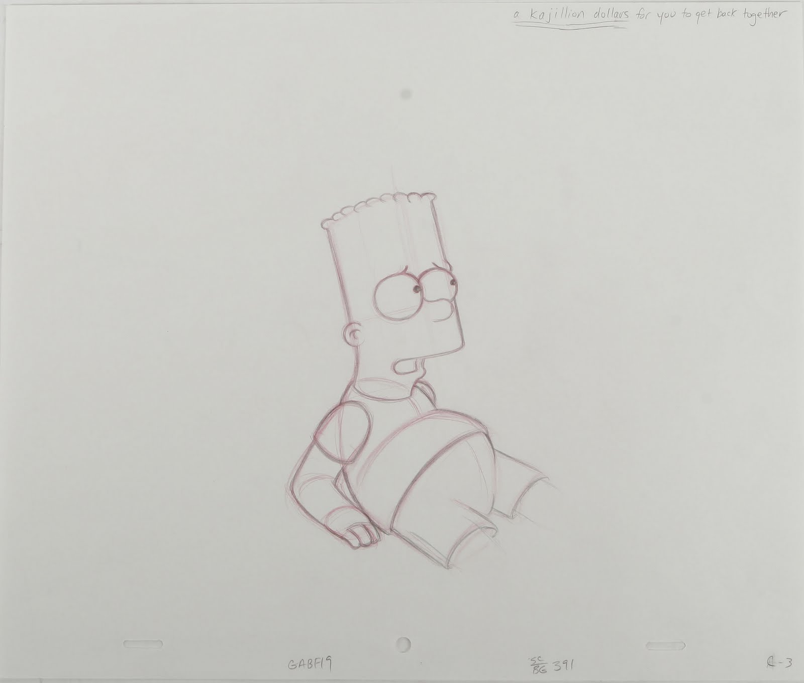 Living Lines Library: The Simpsons (TV Series 1989– ) - Production Drawings