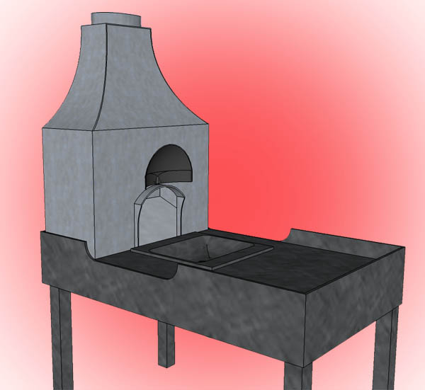 IronAngel Forge: Blacksmith Lessons – The Side Draft Forge Hood, part 1