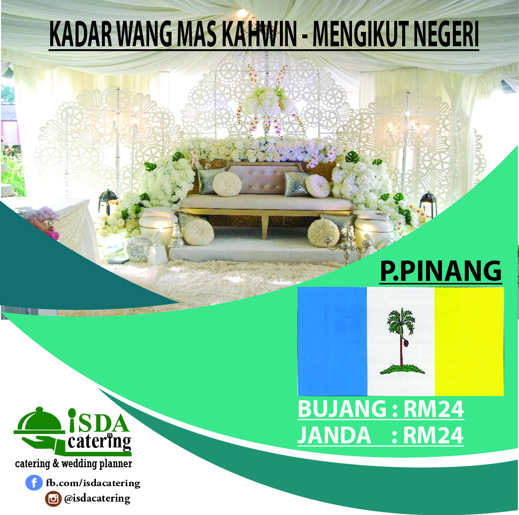 KADAR MAS KAHWIN UNTUK NEGERI-NEGERI DI MALAYSIA 2018 ~ ISDA Catering ...