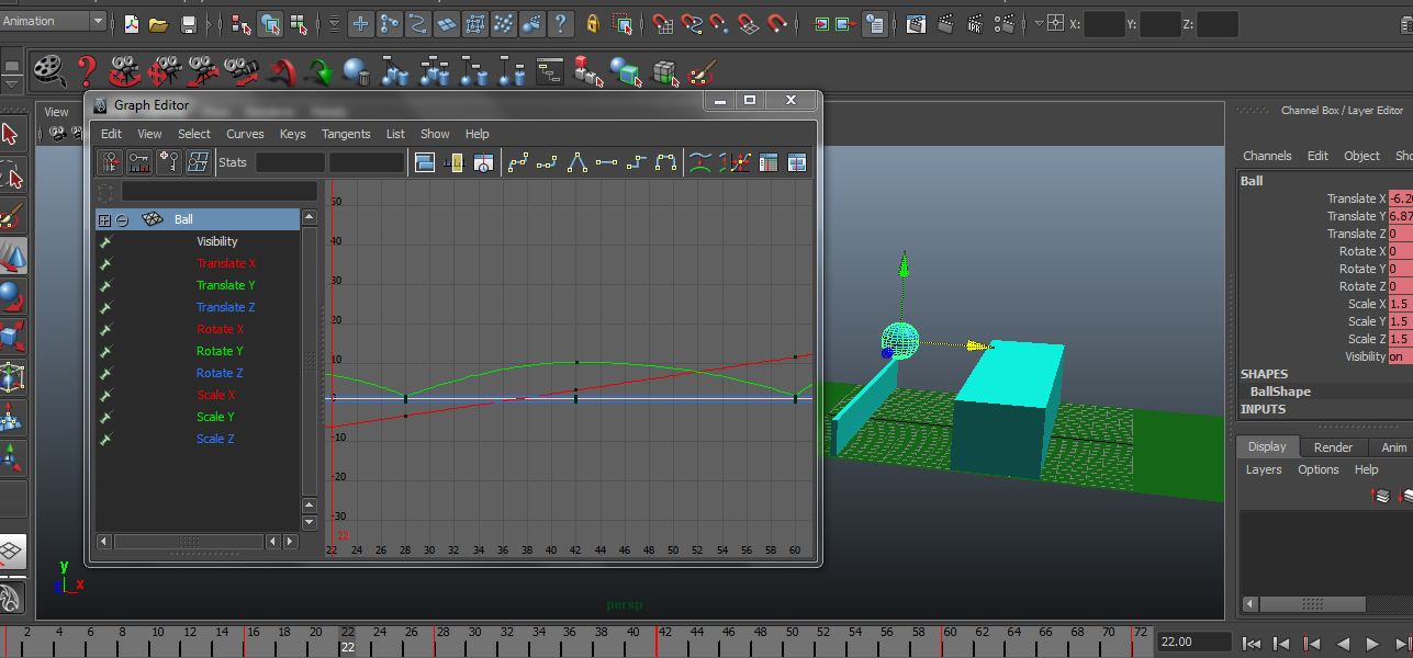 IN3D: Week11, Lab1: Keyframing