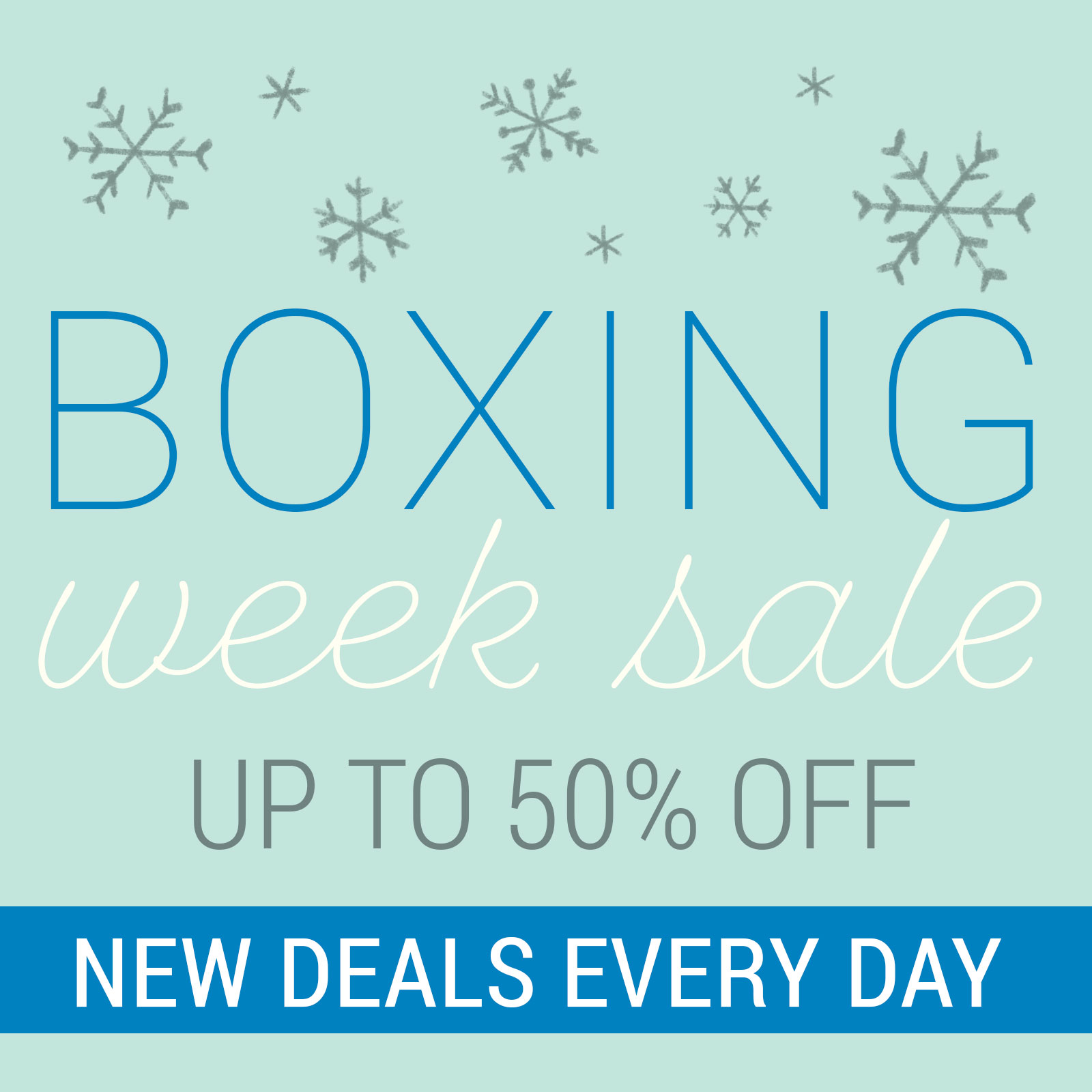 Show and Tell with Michelle: Boxing Day Sale! Dec. 26-31