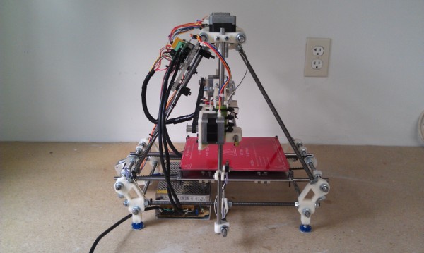 DIY 3D Printing: Completed Prusa Mendel RepRap 3d Printer