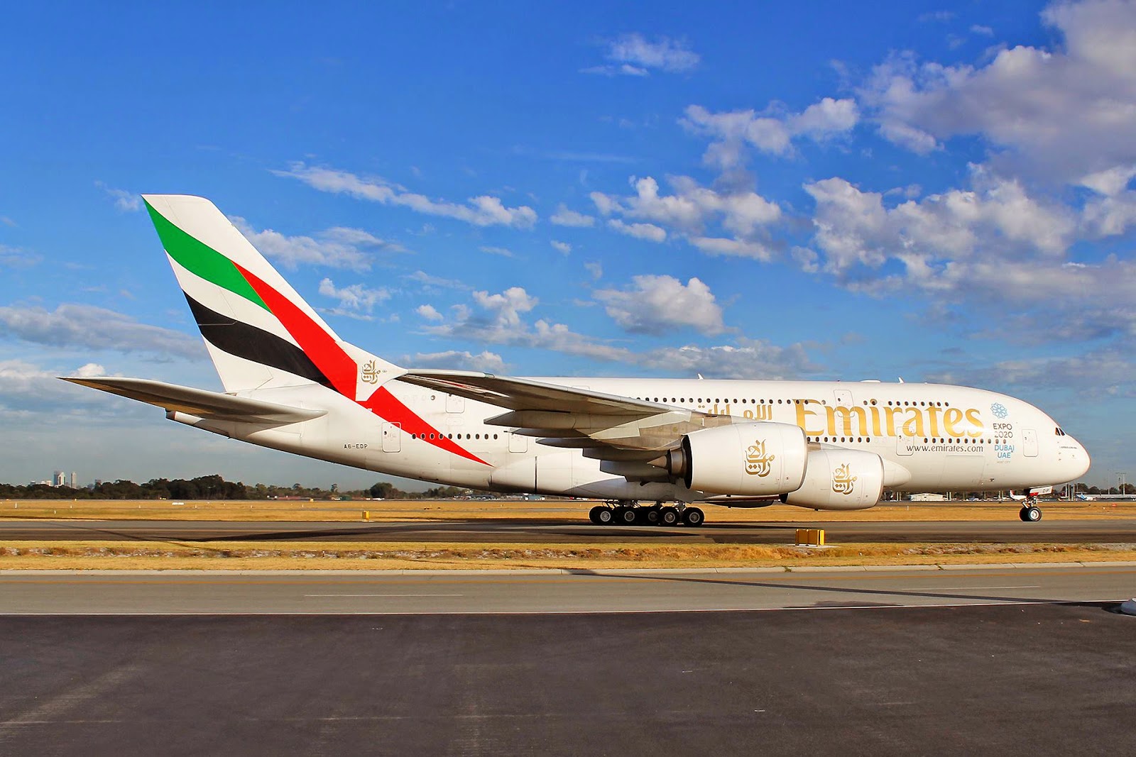 Perth Airport Spotter's Blog: Emirates A380-861 A6-EDP (Medical ...