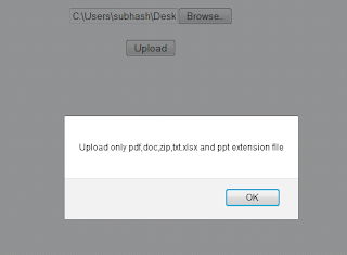 Asp .Net File Upload validate file extension using JavaScript
