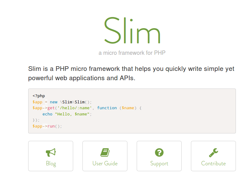 Micro Php Framework Hudeemink