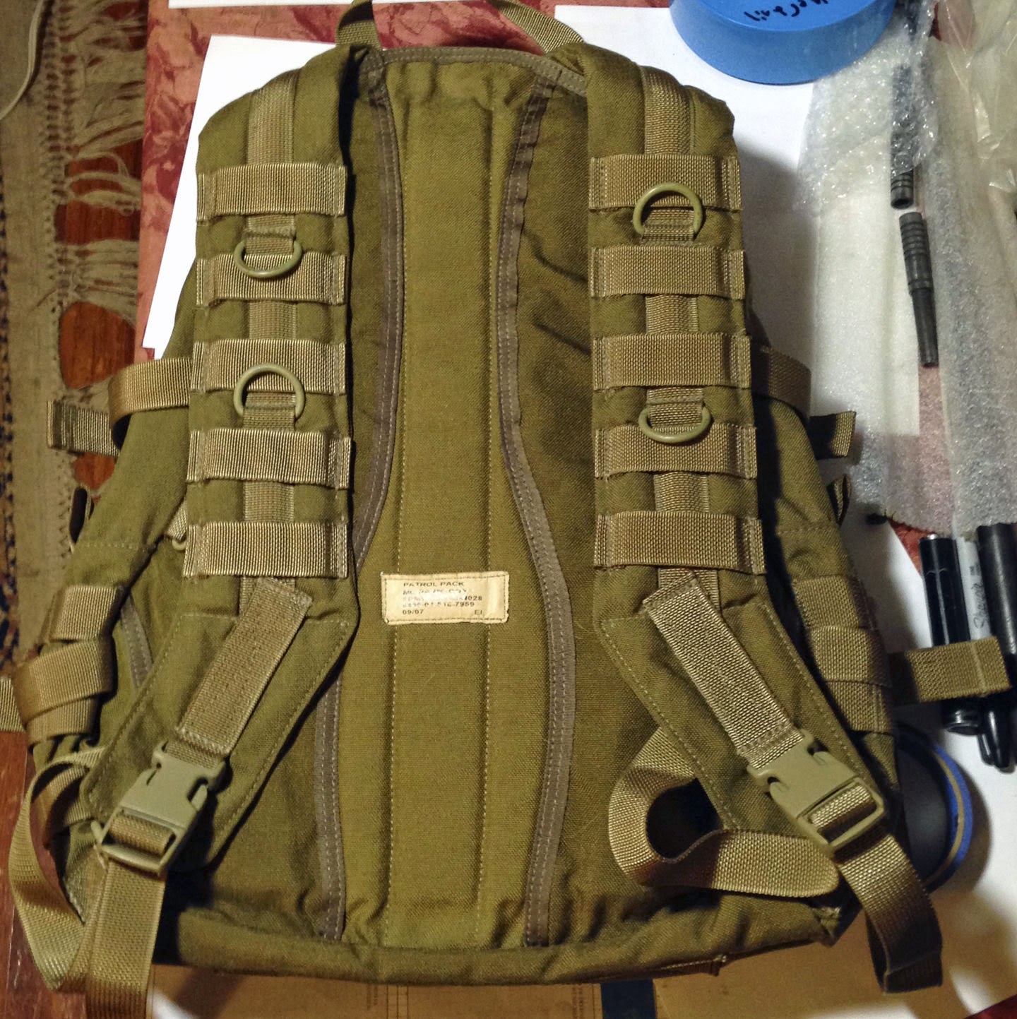 Webbingbabel: Eagle Industries USMC FSBE II Patrol Pack Coyote '10