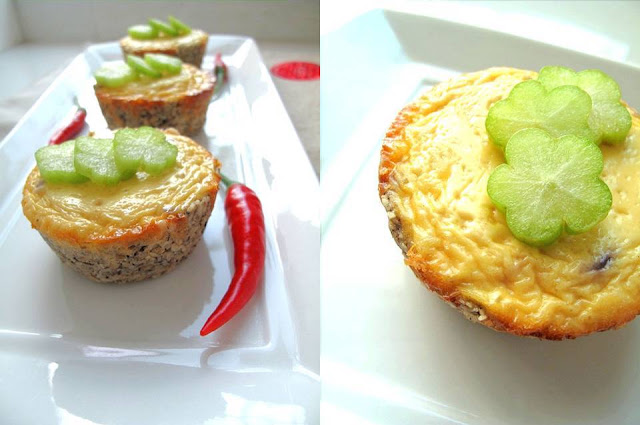 Foodiva's Kitchen: 5-Star Makeover - Spicy Quiche with Easy Oats Crust ...