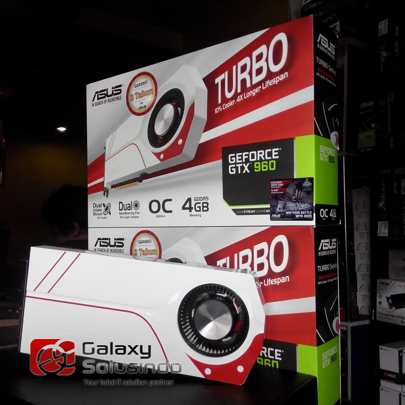 GALAXY SOLUSINDO | Toko Komputer Malang: ASUS Turbo GeForce® GTX 960 OC ...