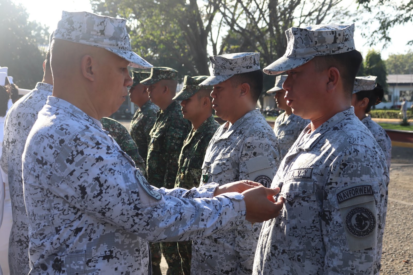 MINDANAO PAGADIAN FRONTLINE: NFWM holds donning of Ranks and Awards to ...