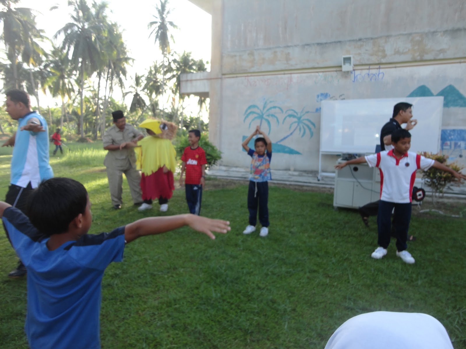 SK SUNGAI HAJI MUHAMMAD, SELEKOH PERAK: SENAM ROBIK 1MURID 1SUKAN
