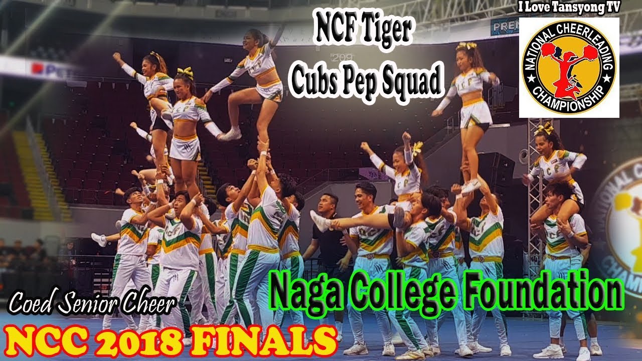 Naga College Foundation | NCF Tiger Cubs Pep Squad | Coed Senior Cheer ...