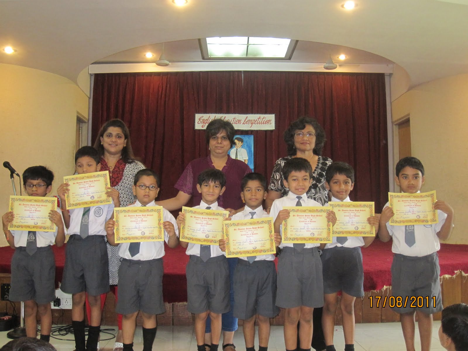 ST. DOMINIC SAVIO EDUCATIONAL COMPLEX ANDHERI: POETRY ELOCUTION ...