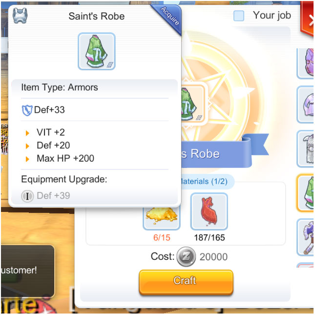 Ragnarok Online Mobile Diaries: Crafting Equipment - Morroc [Wulfgar ...