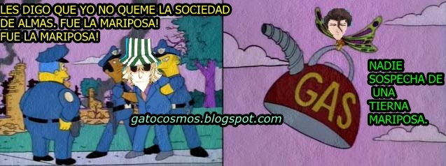 FUE LA MARIPOSA! BLEACH SIMPSONS MEMES URAHARA AIZEN - Gatocosmos - el ...