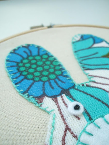 Me, You and Magoo: My latest craft project: vintage fabric applique ...