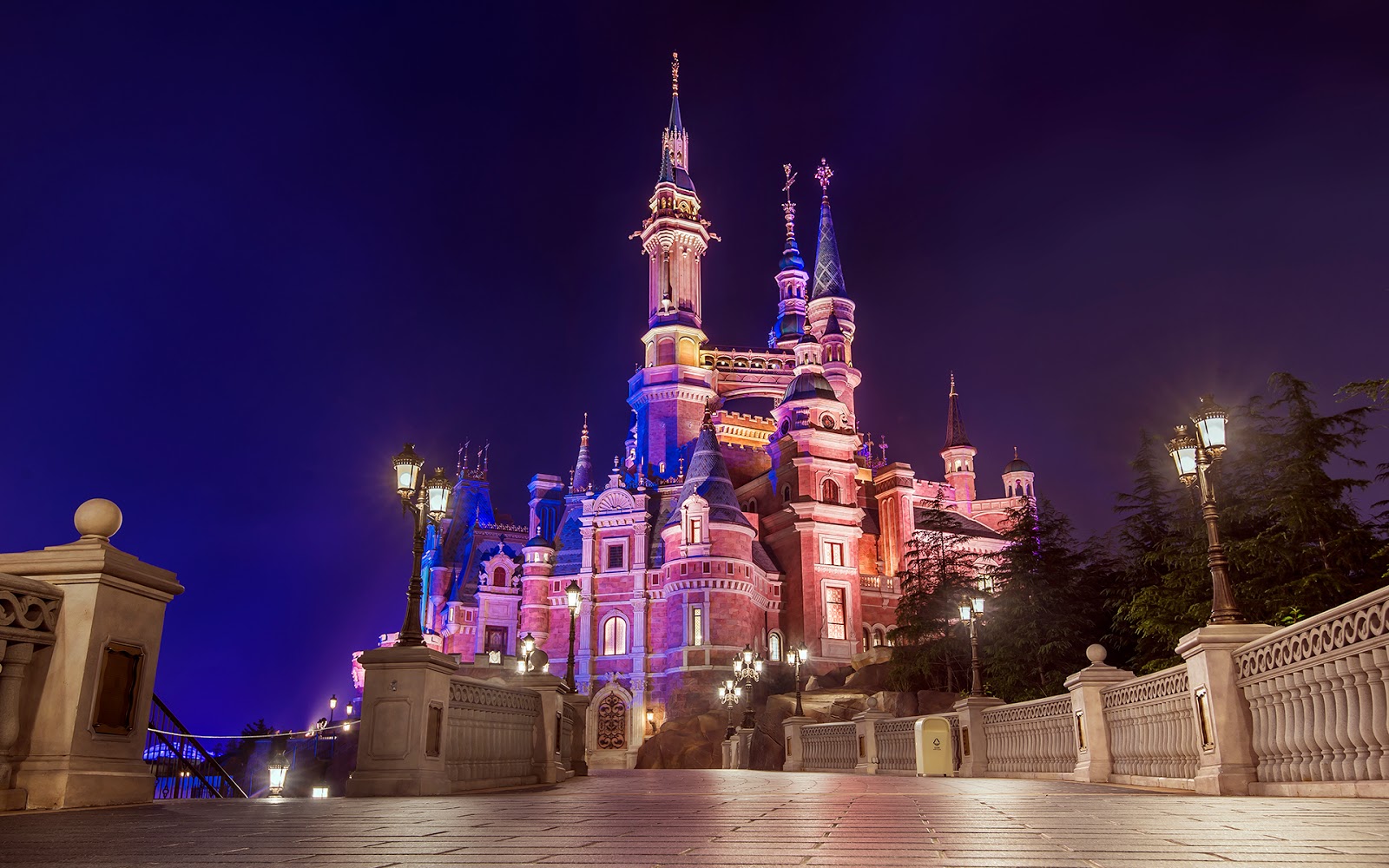 A Side Glance at the Enchanted Storybook Castle