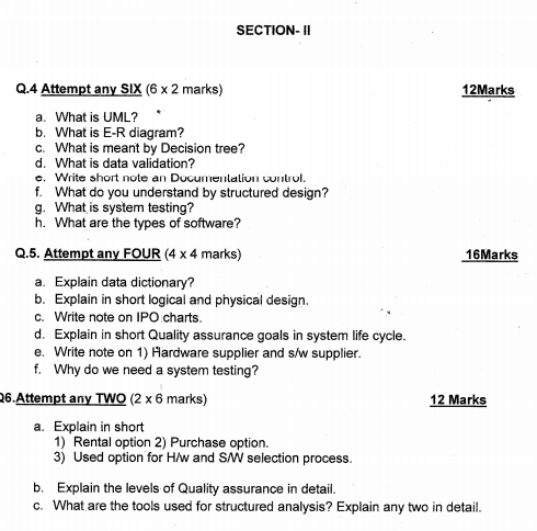 System Analysis and Design CO 07501, IT 07501 Government Polytechnic ...