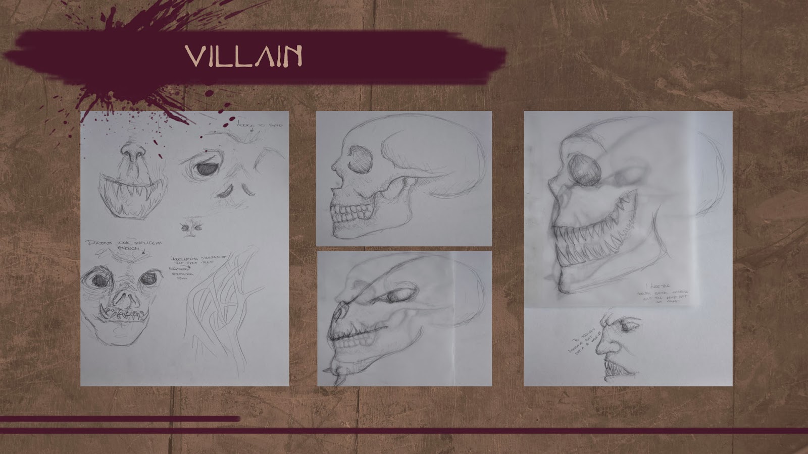 Kym Mumford CG Arts and Animation (BA Hons) : Character Design: Villain ...