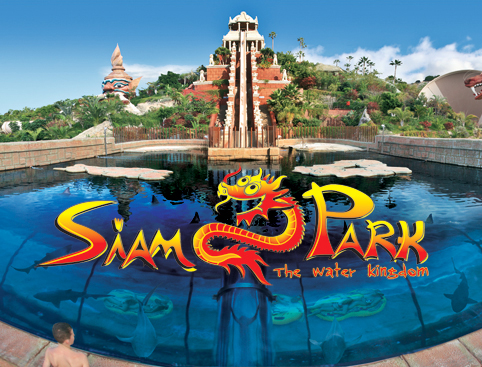 De visita en el Siam Park