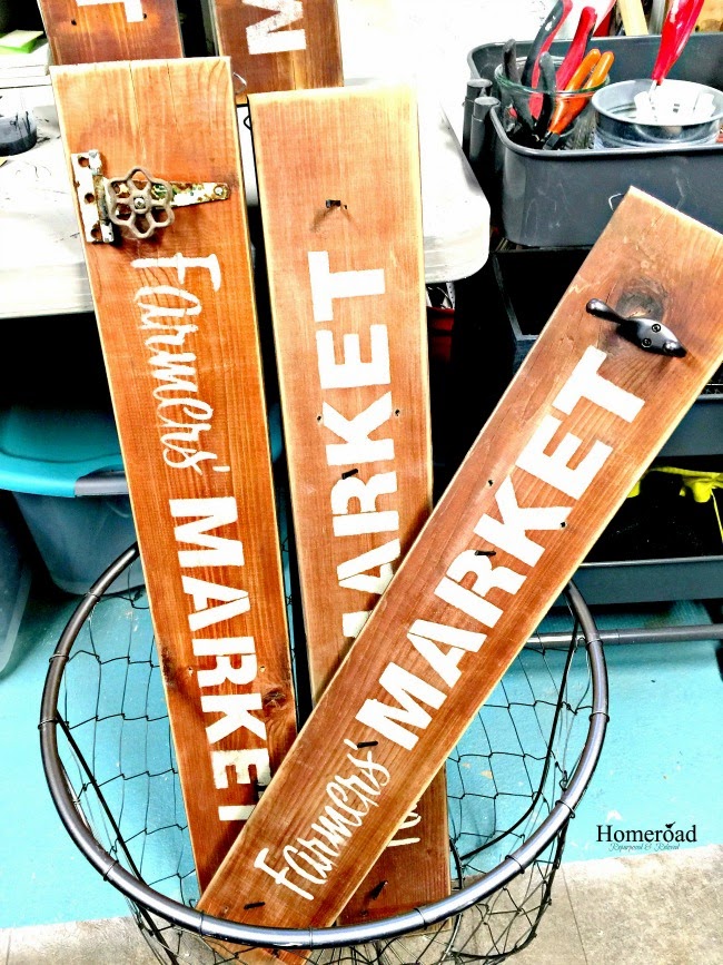 Project Challenge Repurposed Signs