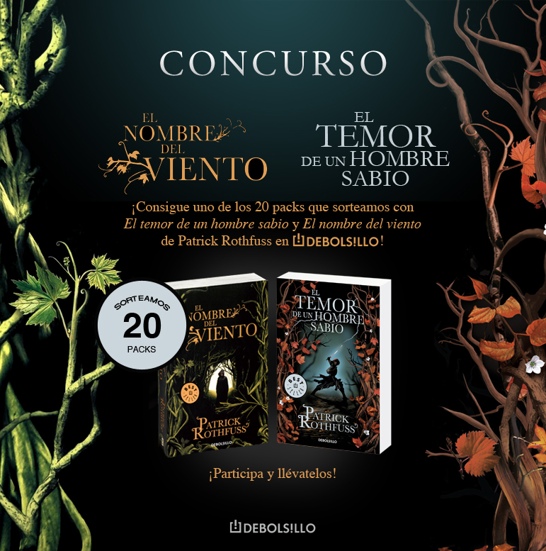 Sorteo Pack Patrick Rothfuss - Historias Contadas