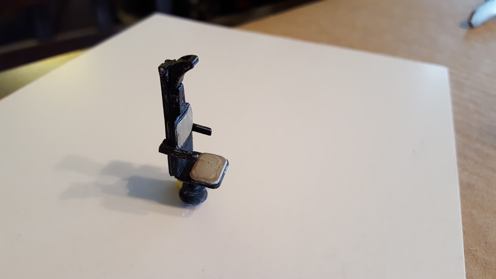 Millennium Falcon Model Build Diary: Pt. 21 Hold Nav Chair and Headset