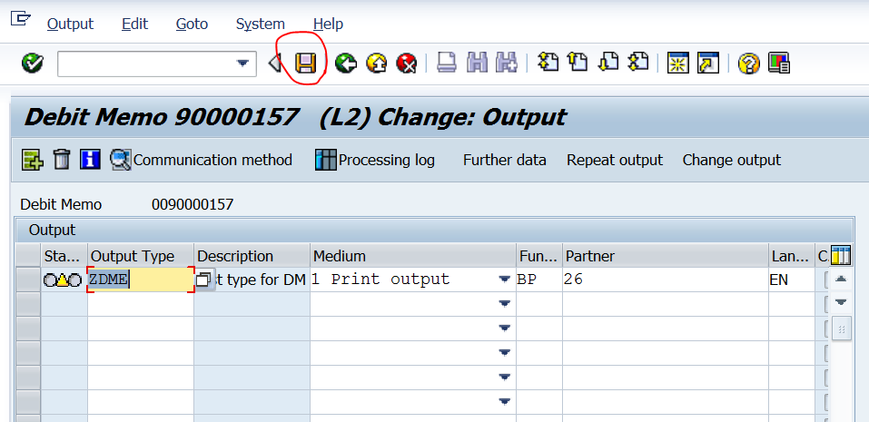 Techsap Creating A New Billing Output Type And Assigning It To The
