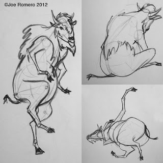 Joe's Art and Animation: Anthropomorphic Animal Drawing