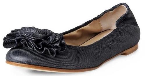 Women's Jeans and Denim Flats Shoes